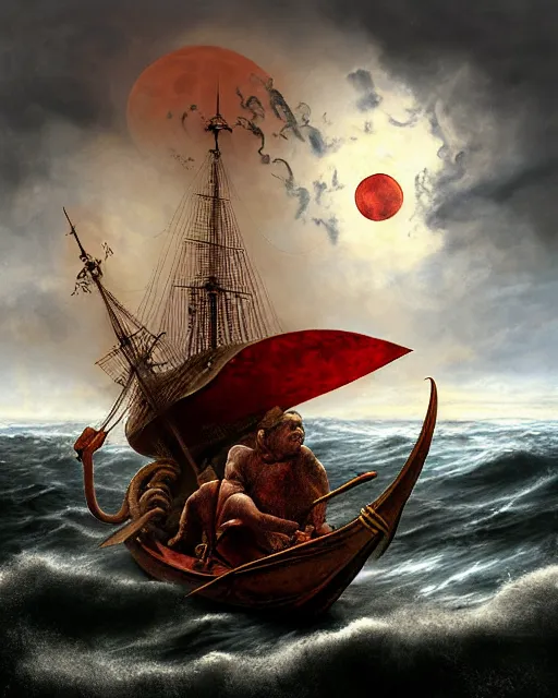 Moon Sea Boat