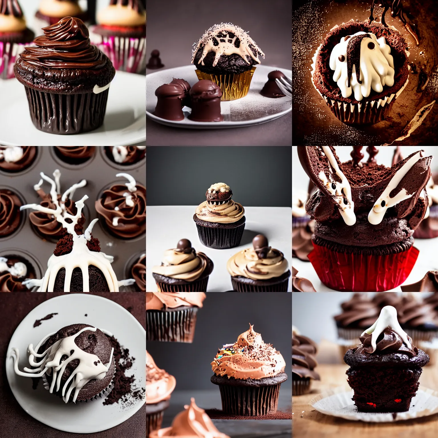 Professional Food Photography Cupcakes