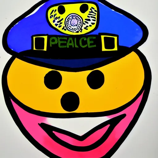 Police Smiley Face