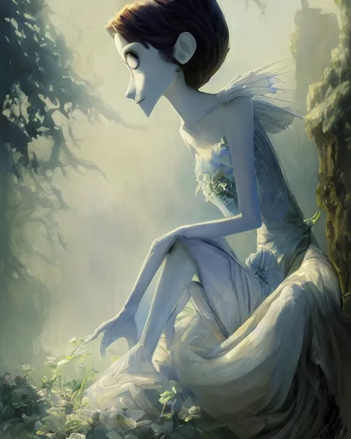 Corpse Bride Victor And Emily Fan Art