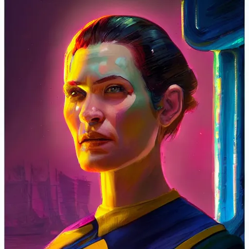 Krea Beckett Mariner Star Trek Lower Decks Modeling Posing Quality Lighting Vibrant