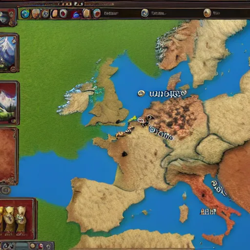 Europa Universalis 5 Map