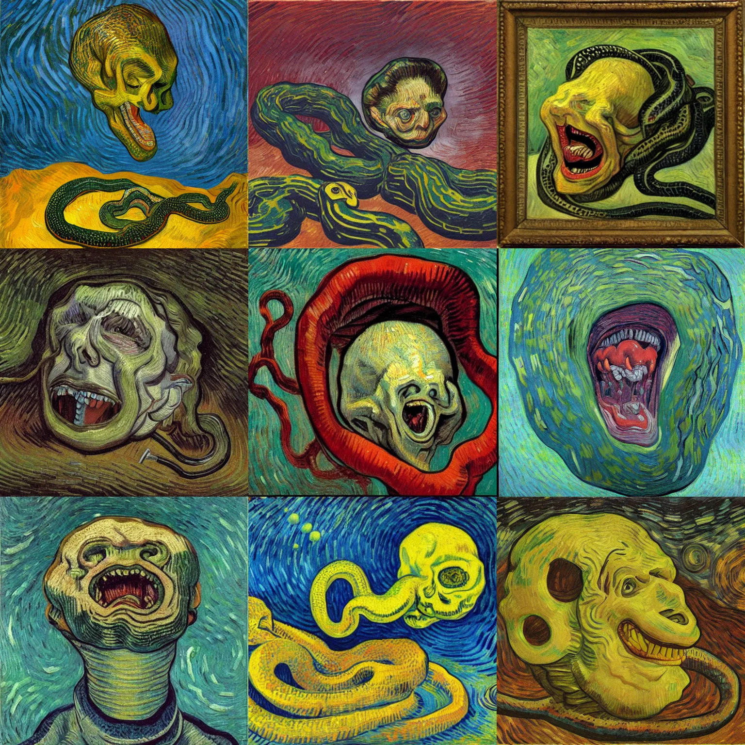 Famous Brain Painting