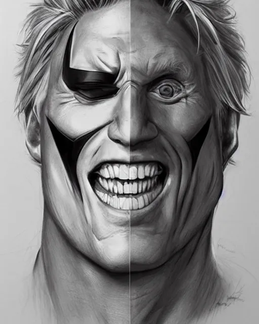 Gary Busey Teeth Eyes