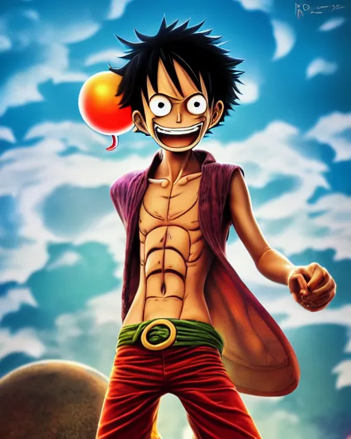One Piece Luffy Full Body