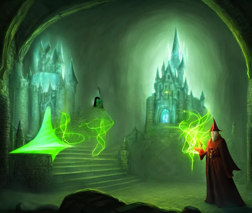 Magic Wizard Art