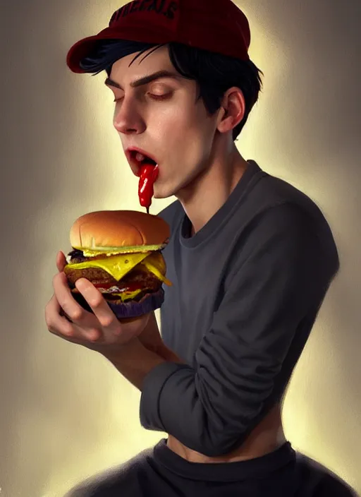 Jughead Jones Eating
