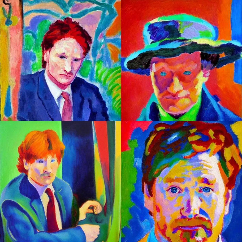 Colorful Impressionist Portraits