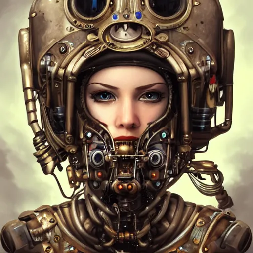 Steampunk Cyborg