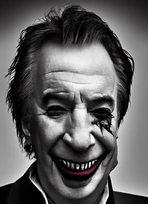 KREA - photo of Alan Rickman as the Joker by Lee Jeffries and Eolo ...