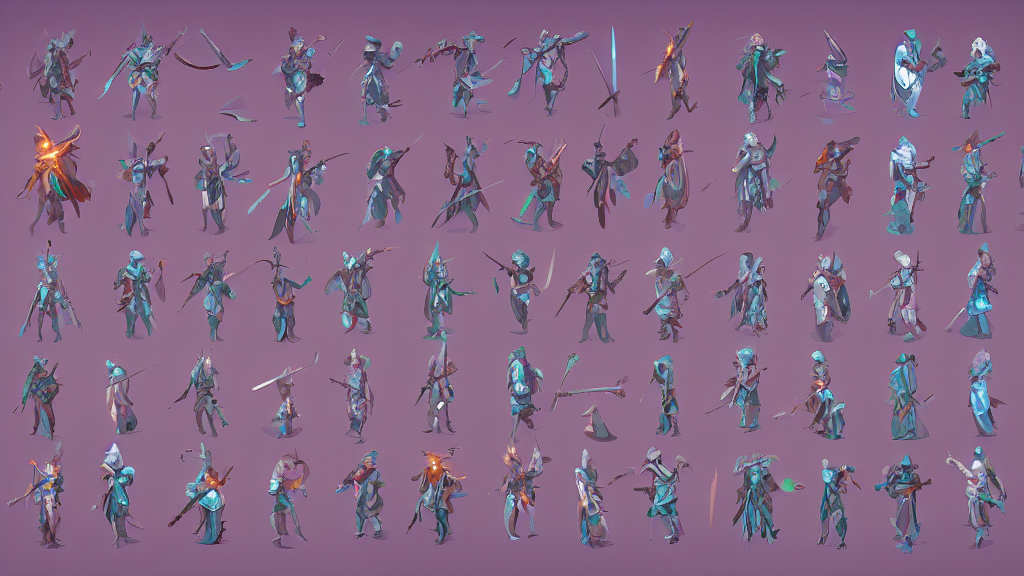 sword sprite sheet, rpg iridescent broad sword design, ornament design ...