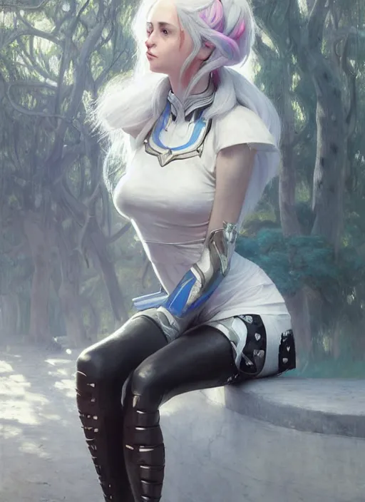 Krea Portrait Of Camille From League Of Legends Legs Of Metal