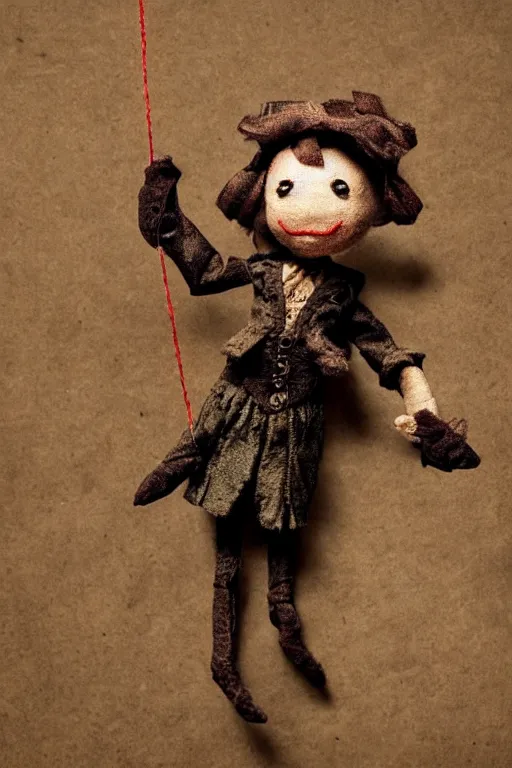 Sad Puppet On A String