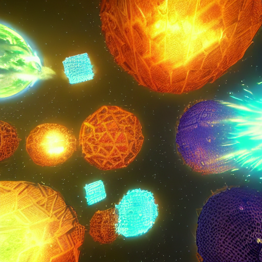 dyson swarm megastructure atmospheric epic vivid colors 4 k dyson ...