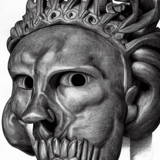 Empty Eye Socket Drawing