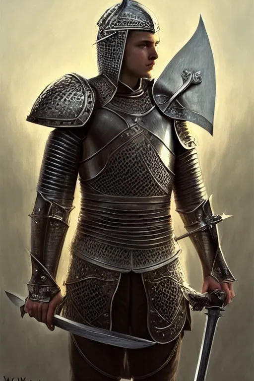Fantasy Knight Portrait