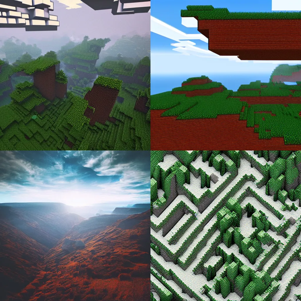 Aether Minecraft Landscape