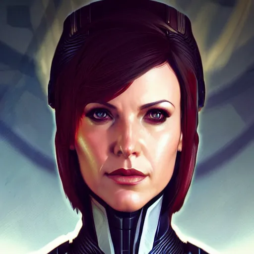 Mass Effect Concept Art Shepard
