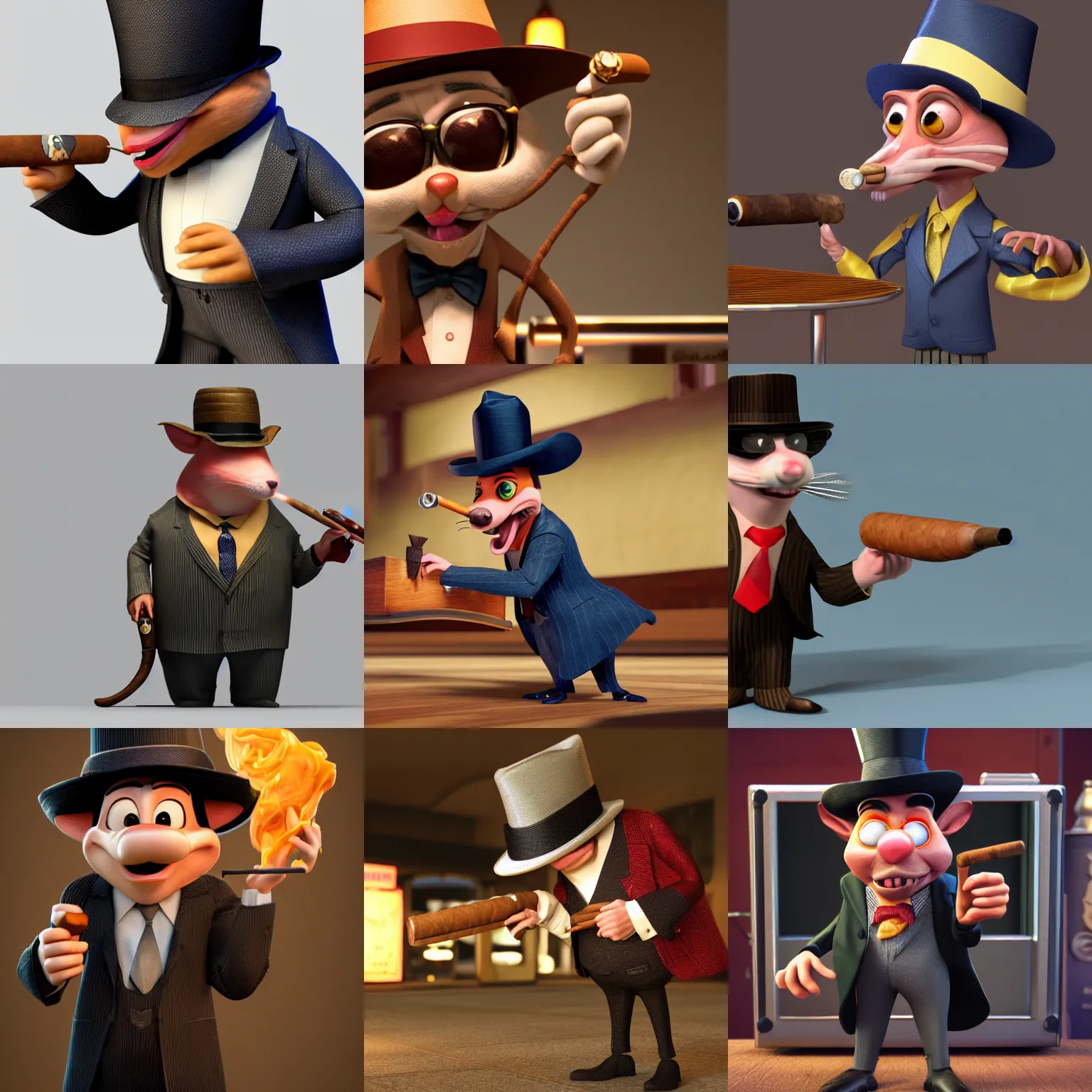 Disney Pixar Male Characters